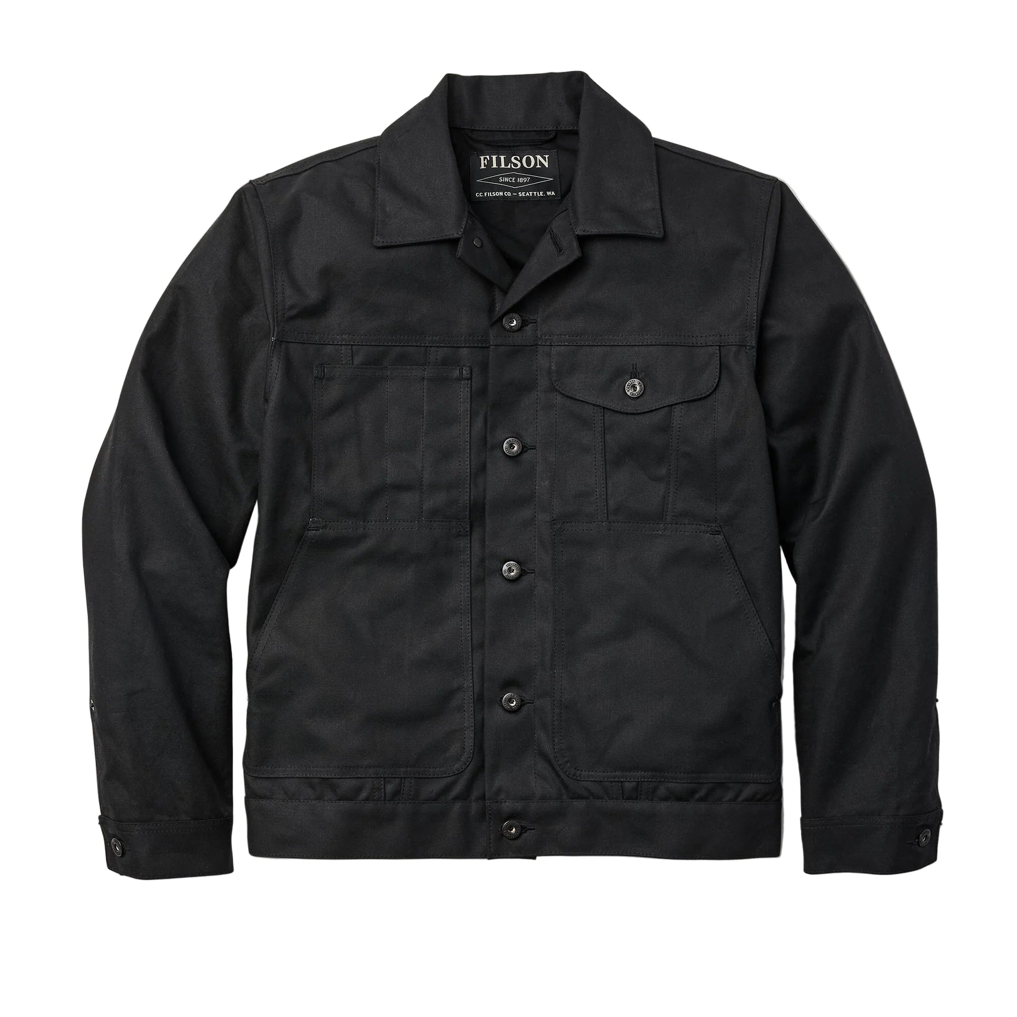 Filson Short Lined Cruiser - Black – American Classics London
