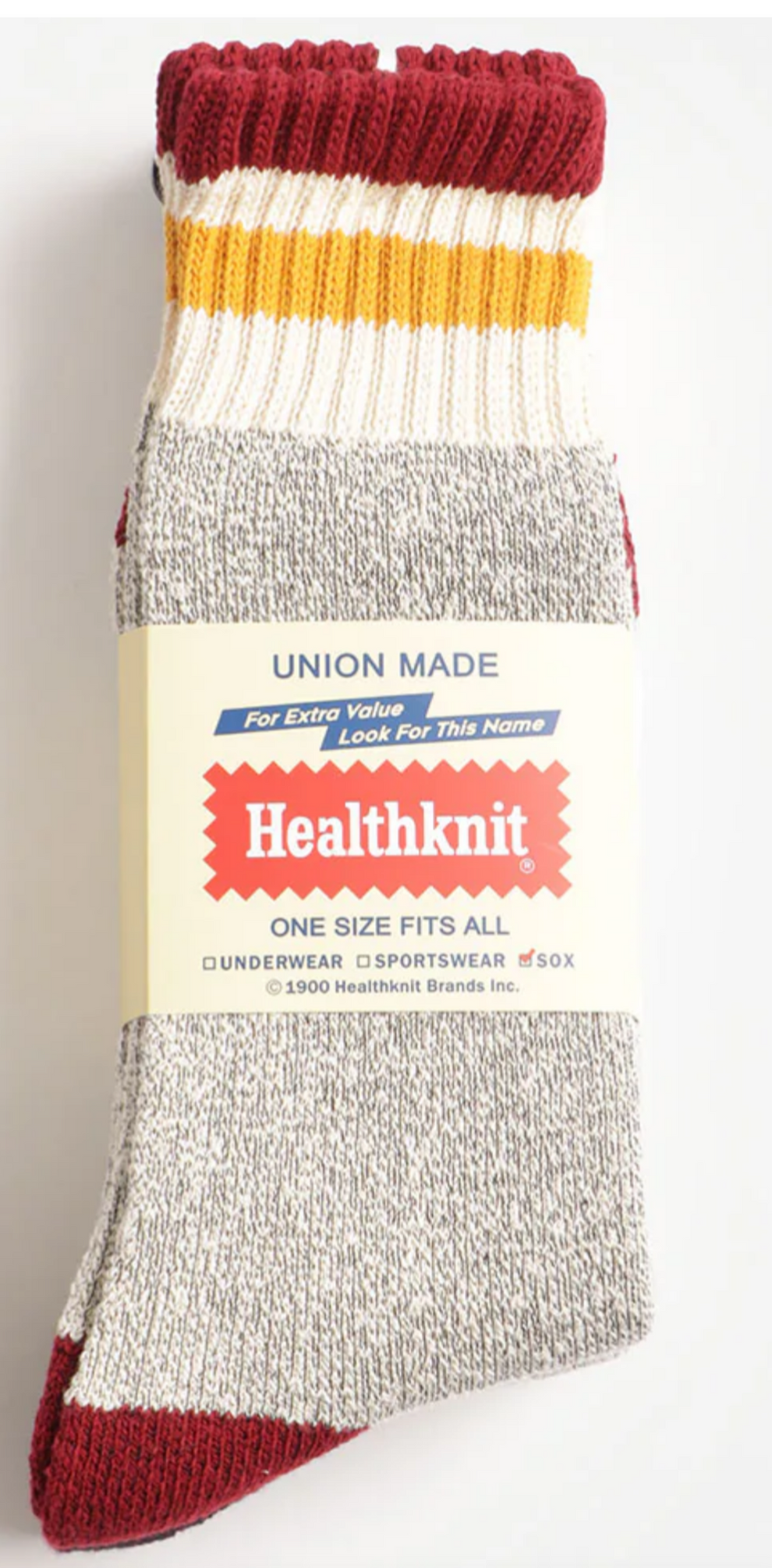 Healthknit Sinker Sock Striped Grey - 3 Pack – American Classics London