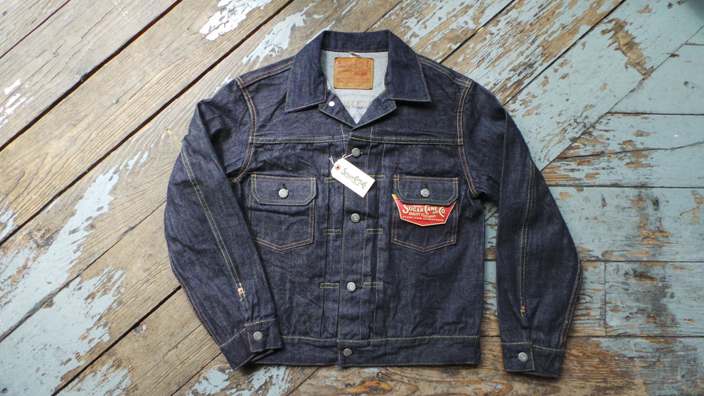 Sugar Cane 1953 "Type II" Red Selvedge Denim Jacket - One Wash ...