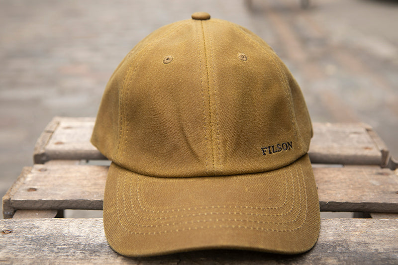 Filson Oil Tin Cloth Low-Profile Cap – American Classics London