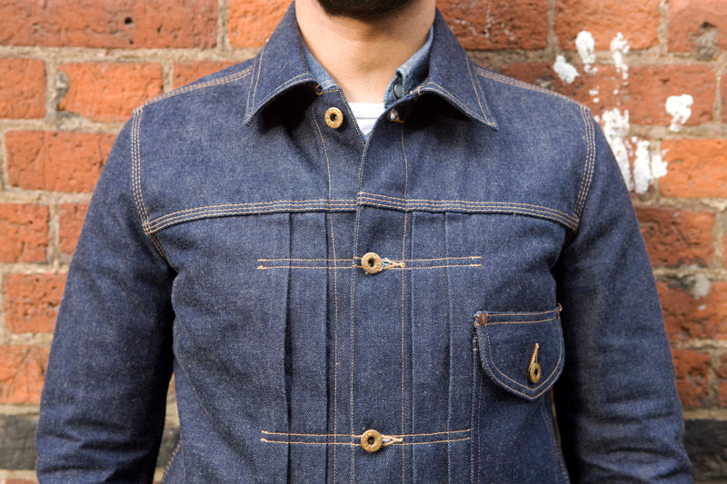 TCB ‘CATBOY’ Rigid Denim Jacket – American Classics London