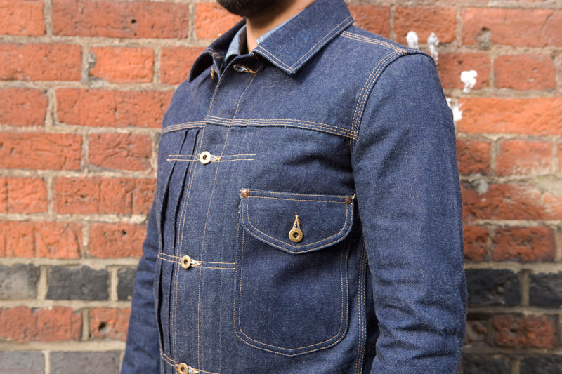 TCB ‘CATBOY’ Rigid Denim Jacket – American Classics London